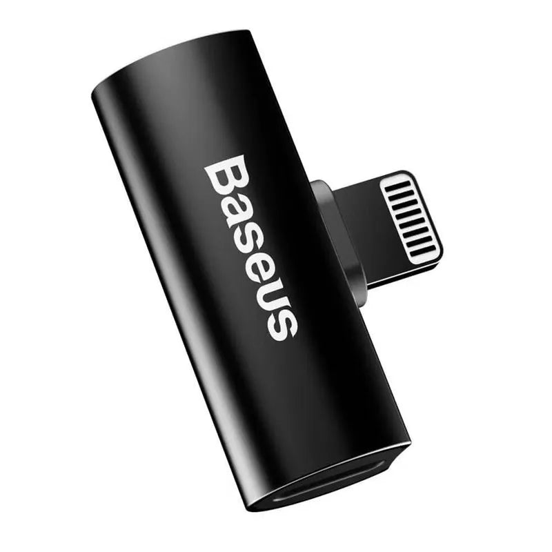 Baseus iP Male to Dual iP Female Adapter L46 Black – TechPanda