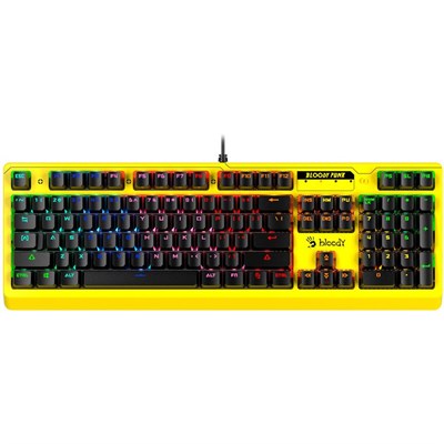 A4tech Bloody B810RC Light Strike Gaming Keyboard - Punk Yellow ...